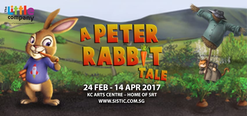 Theatre for toddlers and kids in Singapore: A Peter Rabbit Tale ...