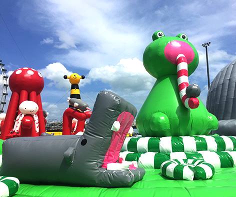 An inflatable playground has arrived in Singapore: Art Zoo at i Light ...