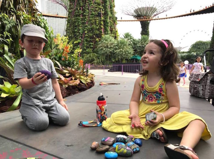 Rock hunting in Singapore: combining nature and craft for kids ...