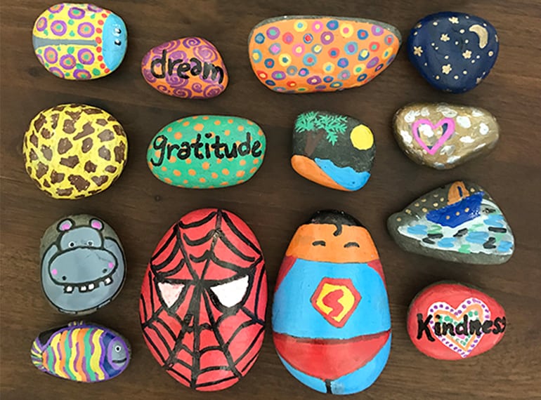 Rock hunting in Singapore: combining nature and craft for kids ...