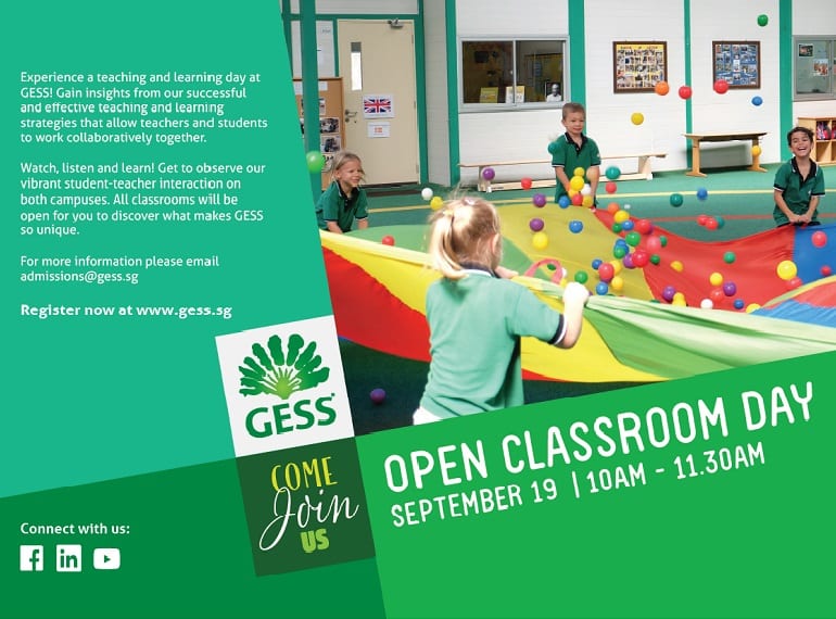 Open Classroom Day at GESS! | HoneyKids Asia