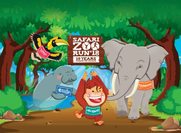 Safari Zoo Run 2018 | HoneyKids Asia