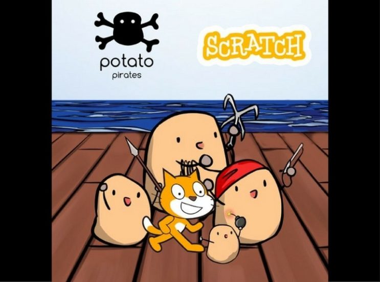 Coding for Kids age 6-8: Potato Pirates x Scratch | HoneyKids Asia
