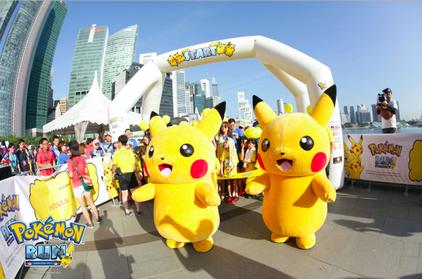 Pokémon Run Carnival at Marina Barrage | HoneyKids Asia