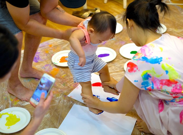 Footprint Workshop at The Playfair Suntec | HoneyKids Asia
