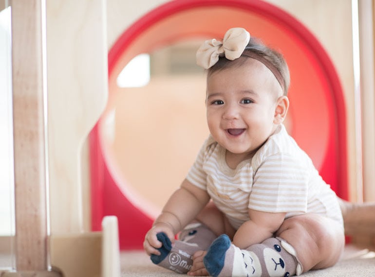 Learn about the new Infant Care program at the Early Learning Village