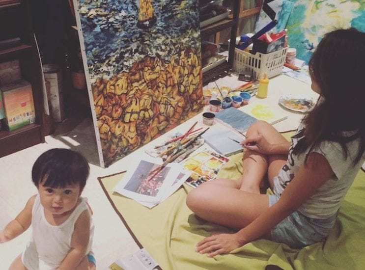 Cool mums in Singapore: Spotlight on artist, Amanda Lapus Santos