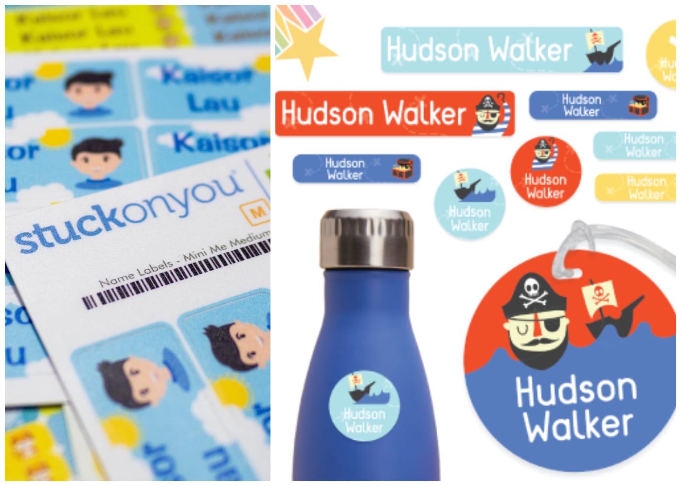Where to buy iron-on name labels & stickers | HoneyKids Asia