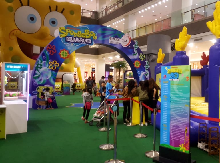 Spongebob at Paradigm Mall JB | HoneyKids Asia
