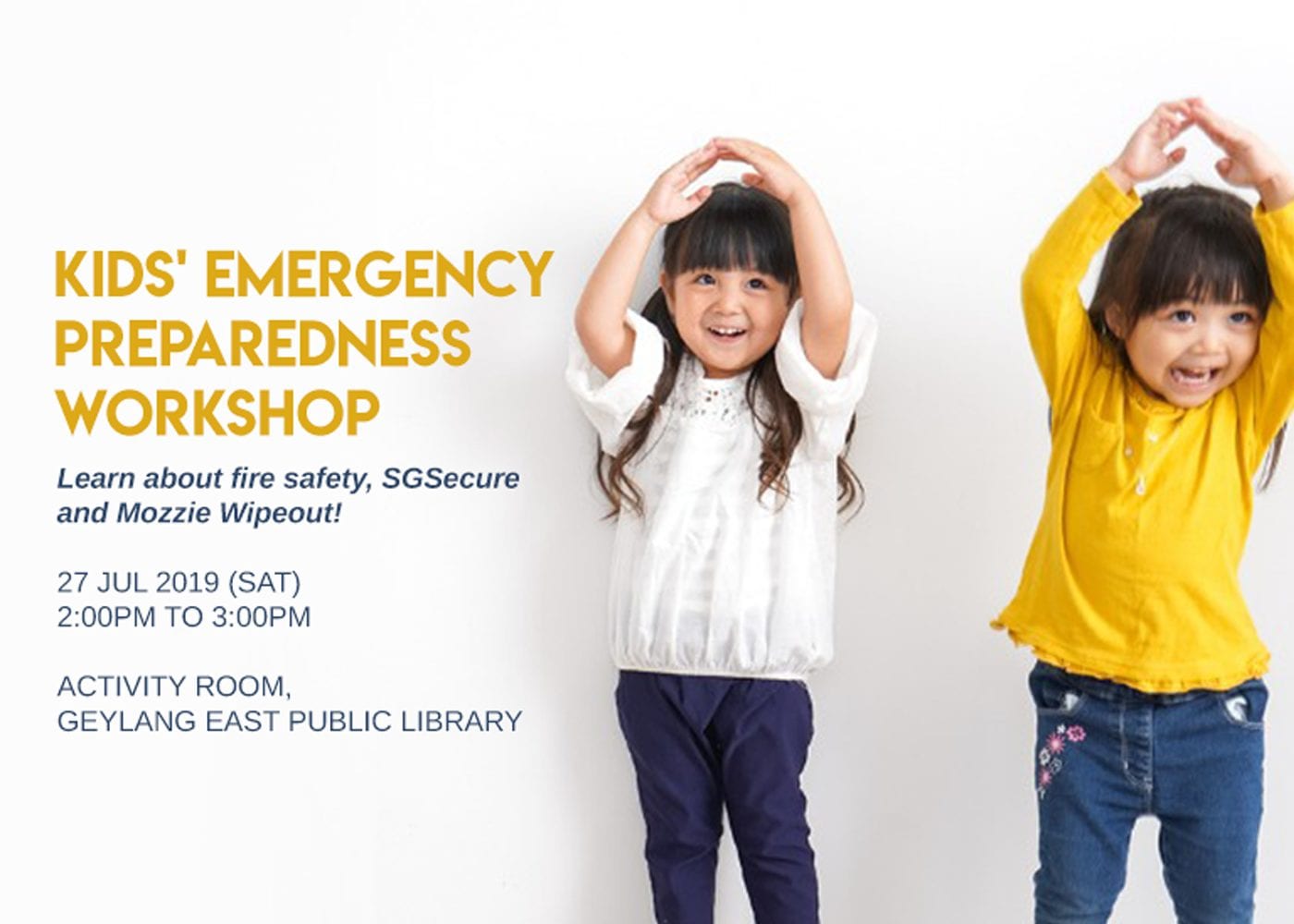Kids' Emergency Preparedness Workshop | HoneyKids Asia