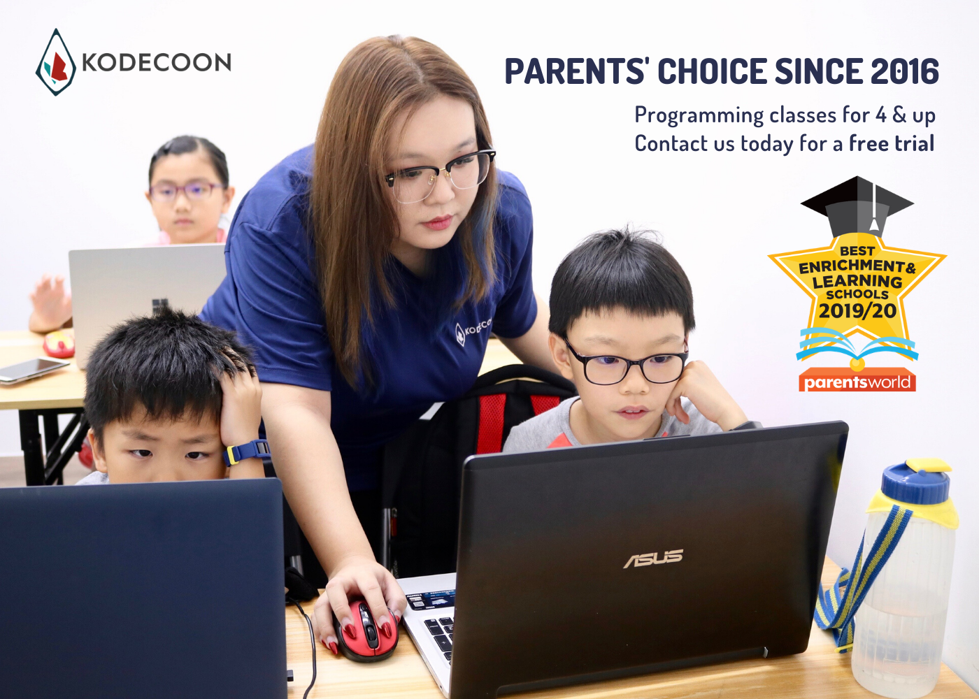 First Line of Code's Free Online Coding Workshop | HoneyKids Asia