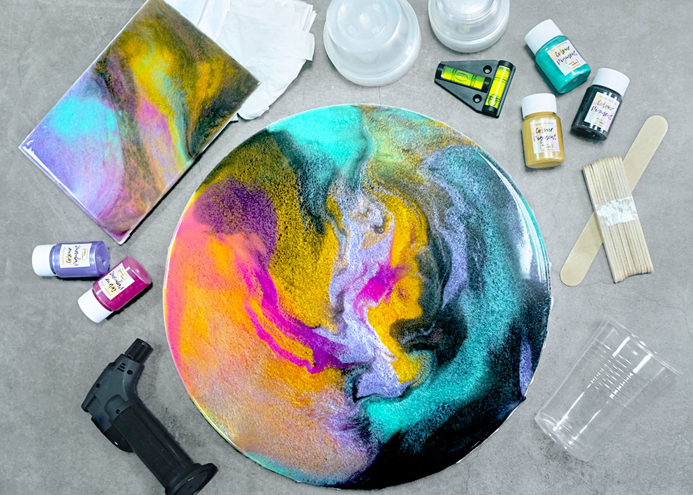 Resin Canvas Virtual Workshop | HoneyKids Asia