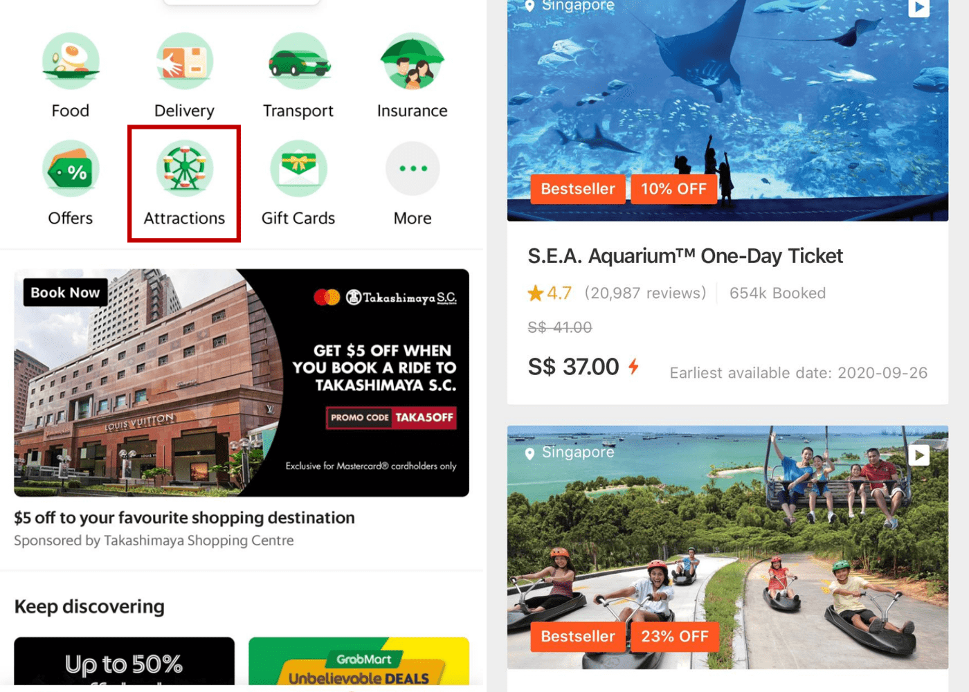 Grab app for busy parents in Singapore | HoneyKids Asia