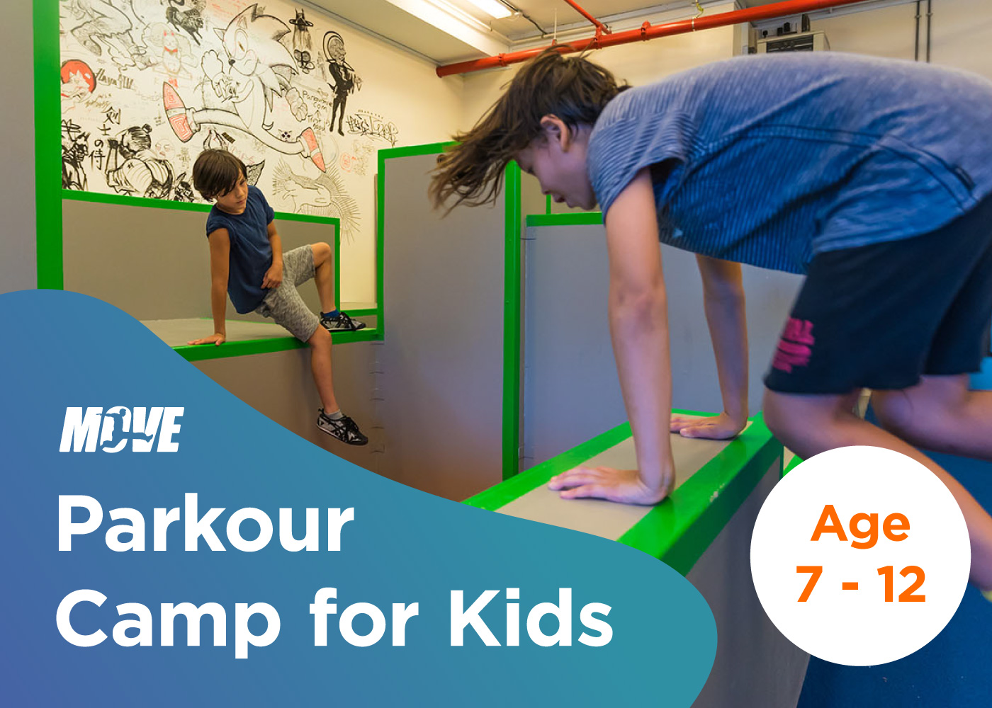 MOVE Kids Parkour Holiday Camp | HoneyKids Asia