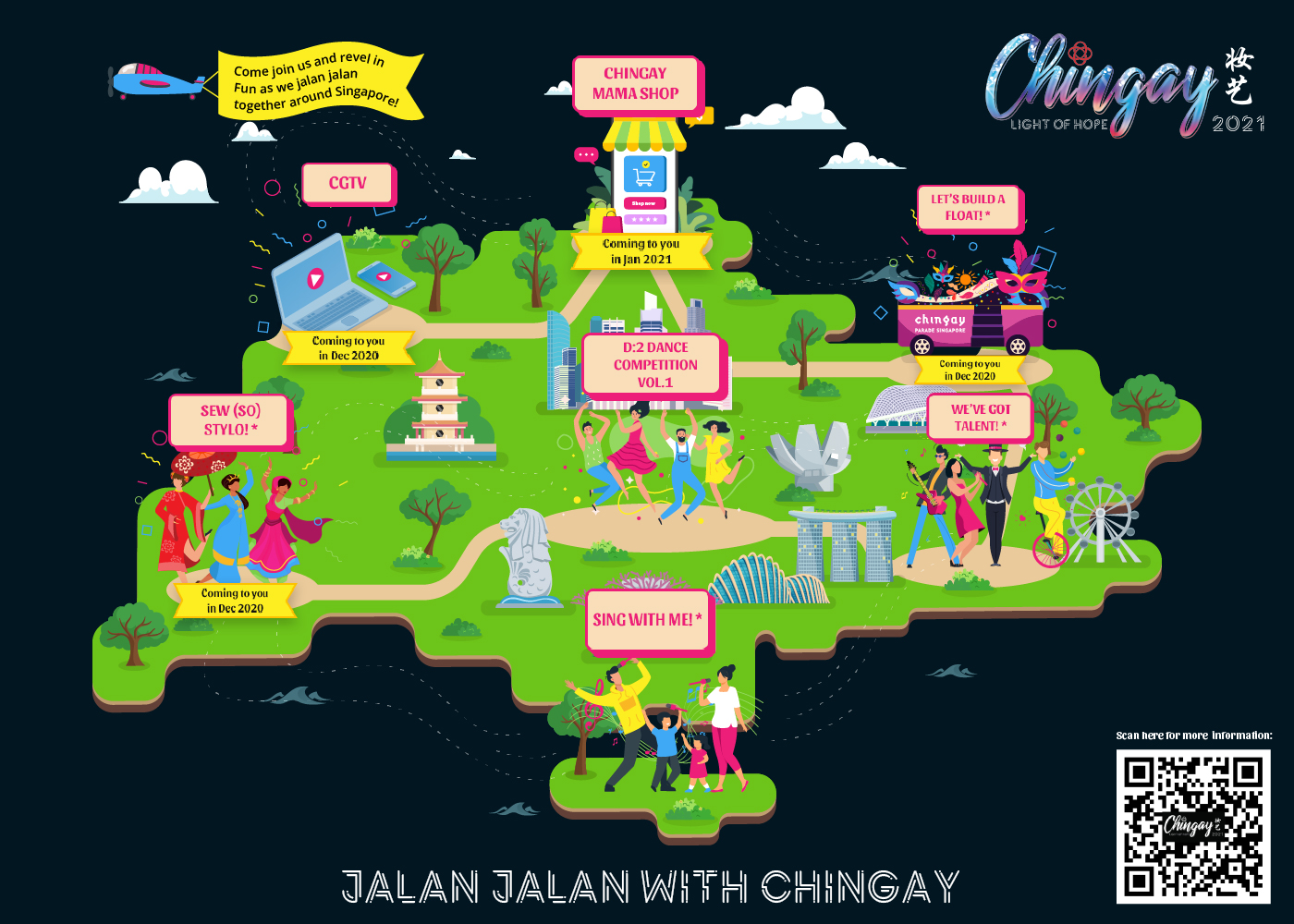 It’s time to Jalan Jalan with Chingay! | HoneyKids Asia