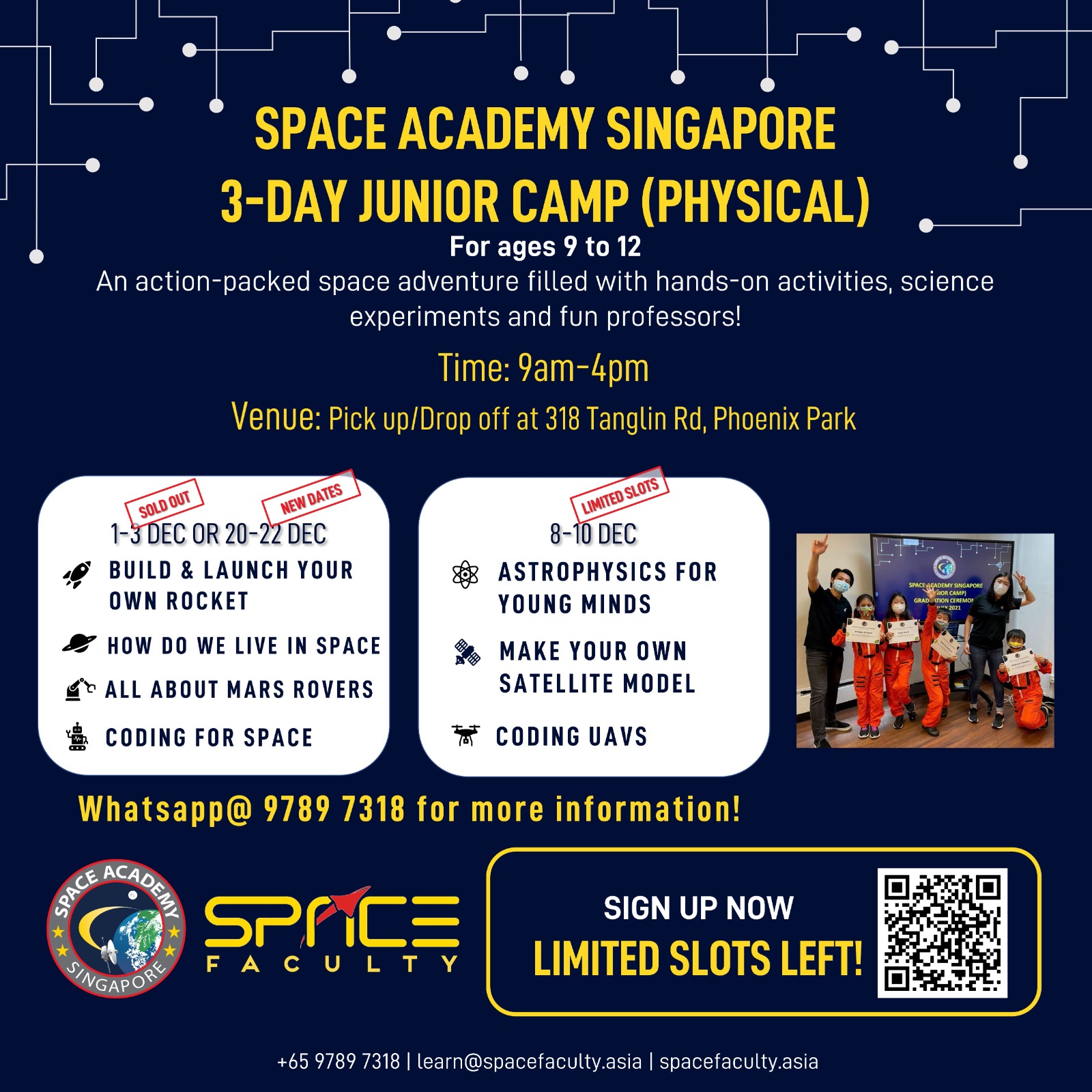 Junior Space Camp (December) | HoneyKids Asia