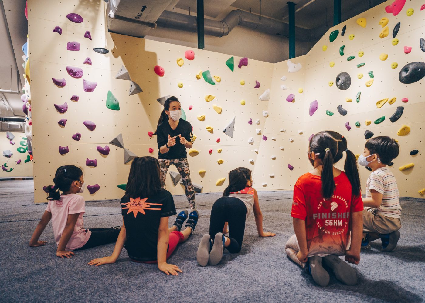 20 Rock climbing & bouldering gyms for kids in Singapore