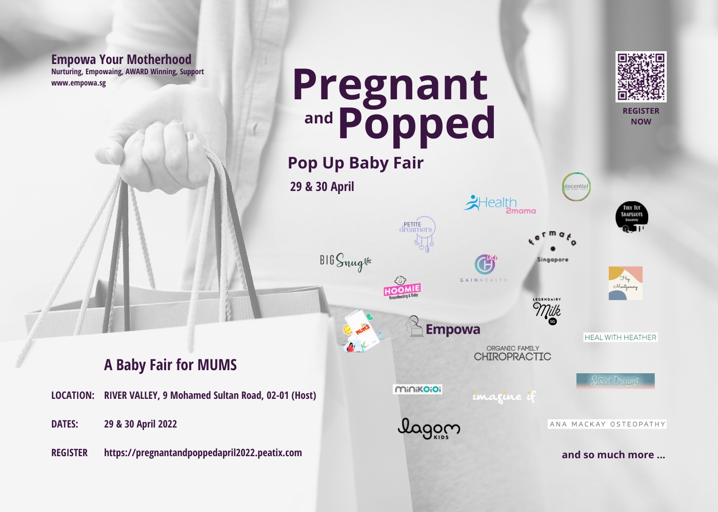 Pregnant & Popped Pop Up Baby Fair, hosted by Empowa | HoneyKids Asia