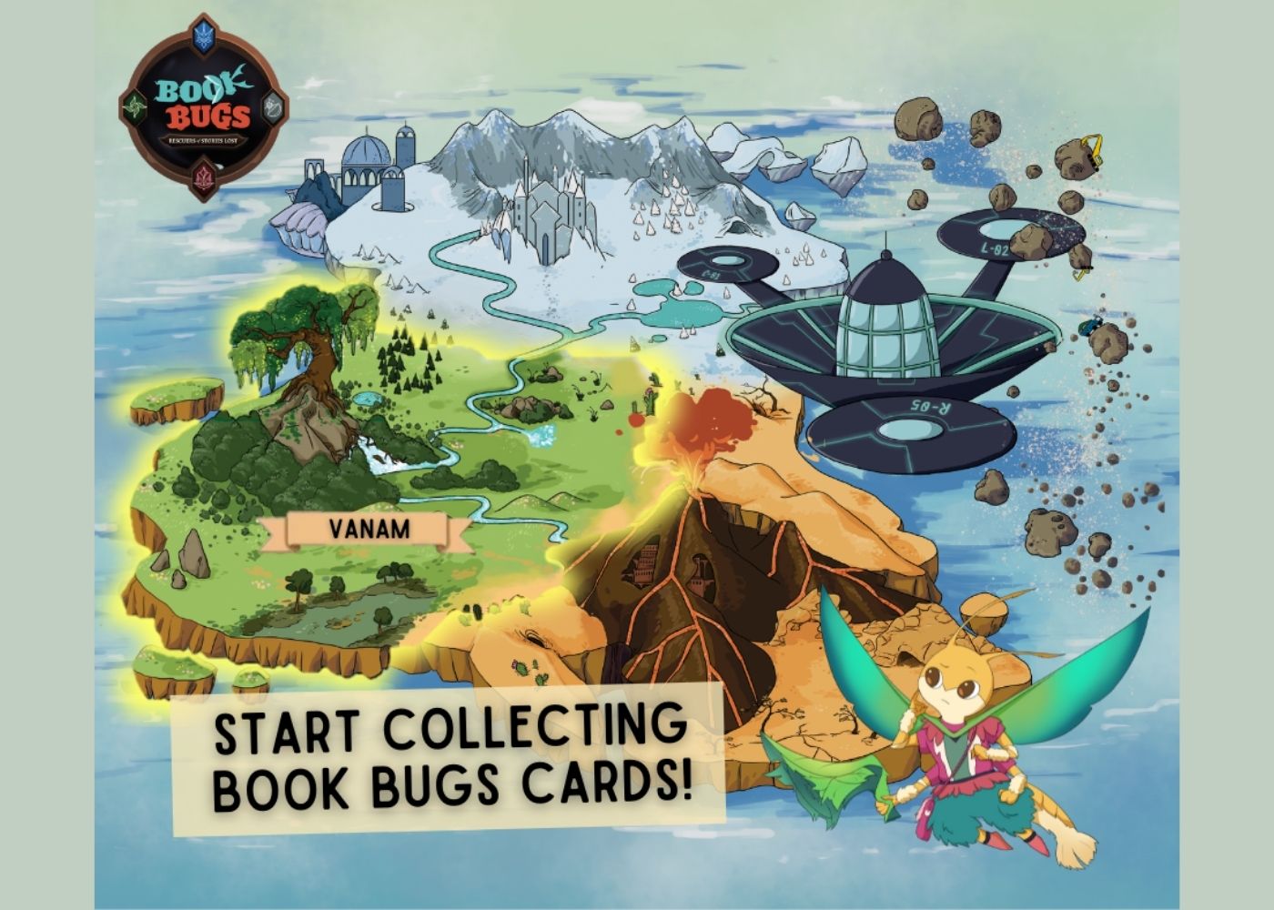 Book Bugs: A collectible card game for kids | HoneyKids Asia