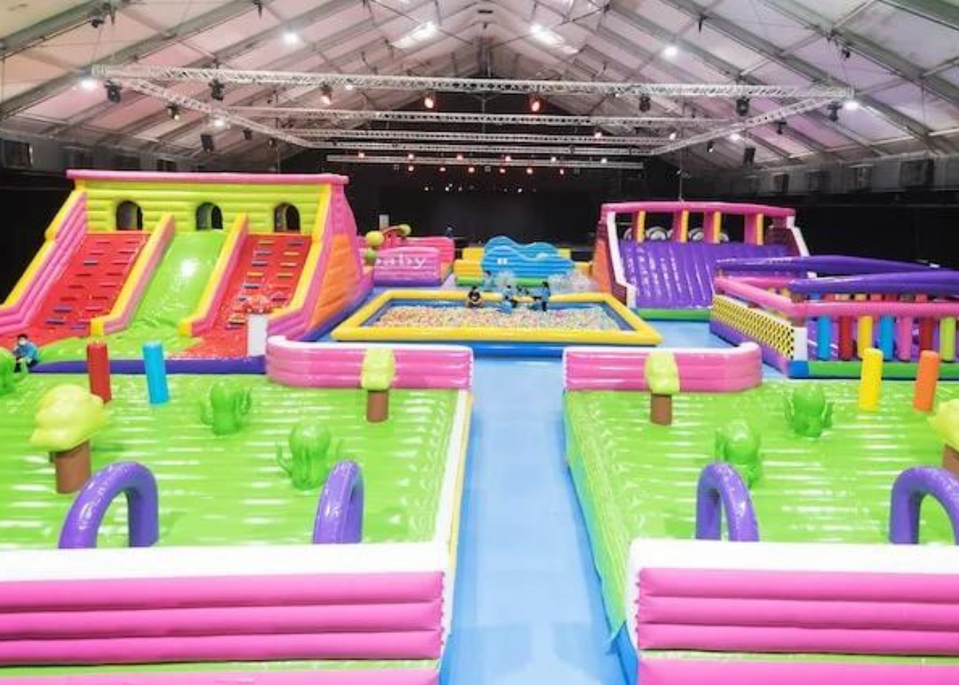 NEW! Let's Play playground (with dinos and robots!) | HoneyKids Asia