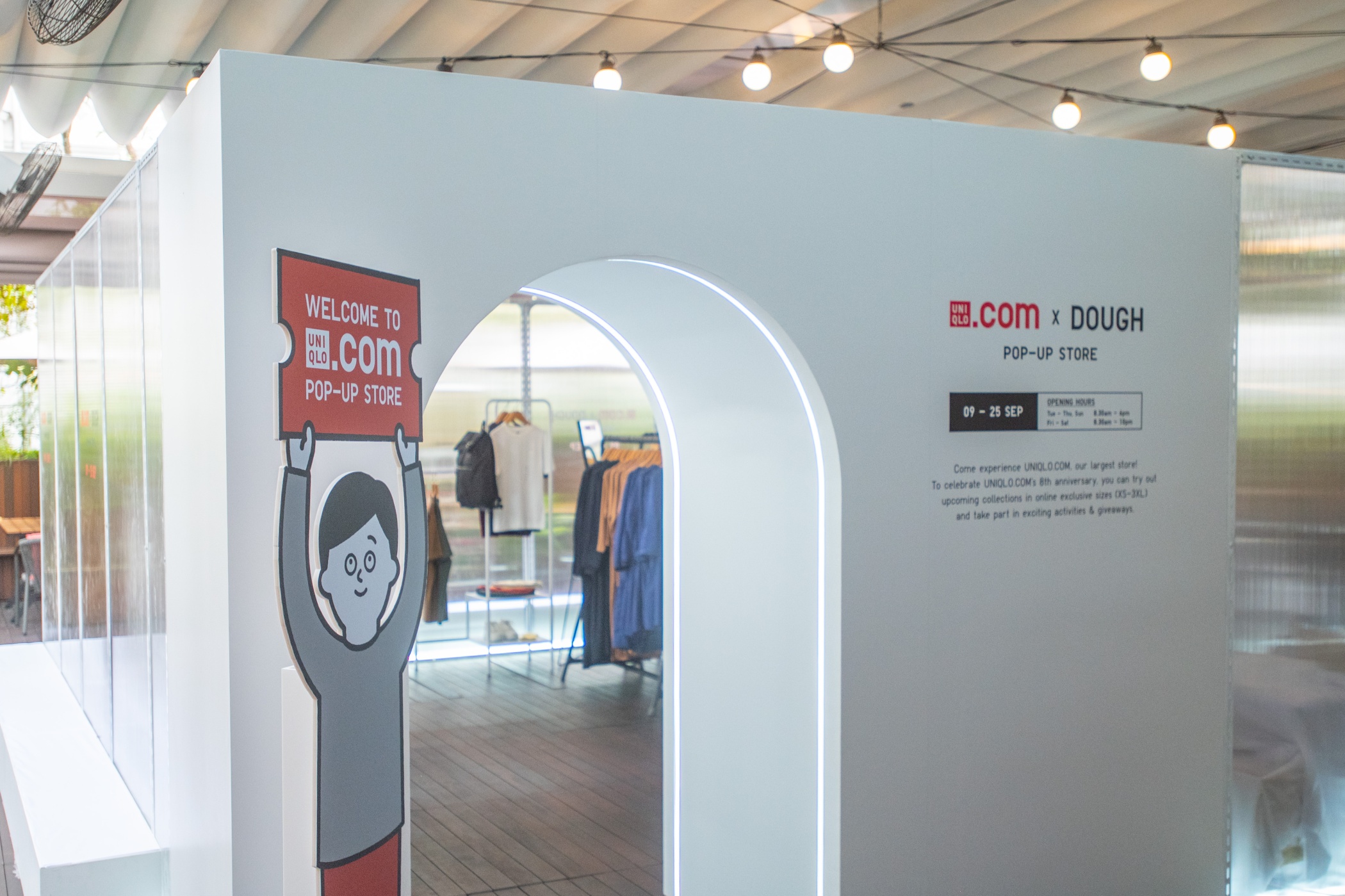 Uniqlo.com’s eighth anniversary pop-up experience at Dough | HoneyKids Asia