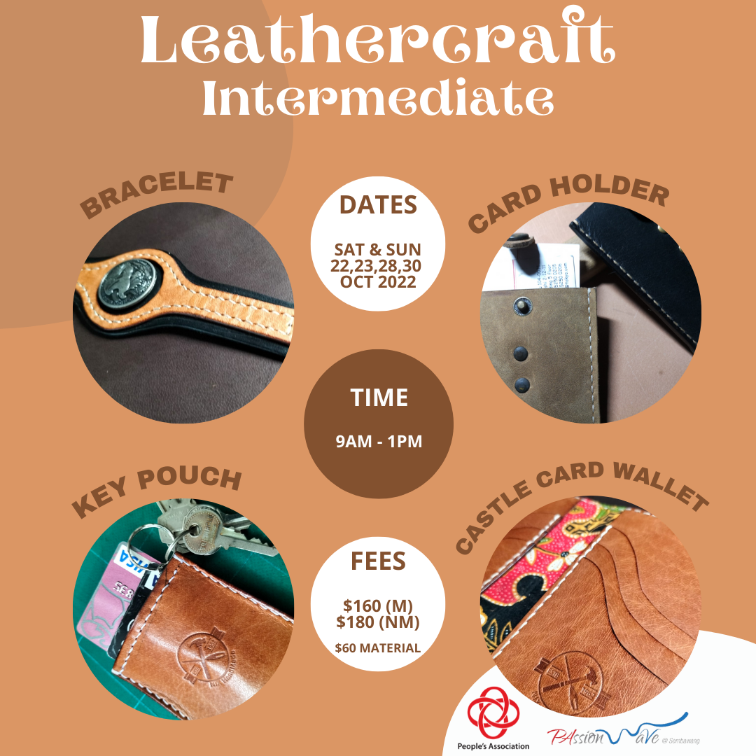 Leather crafting (Intermediate) | HoneyKids Asia