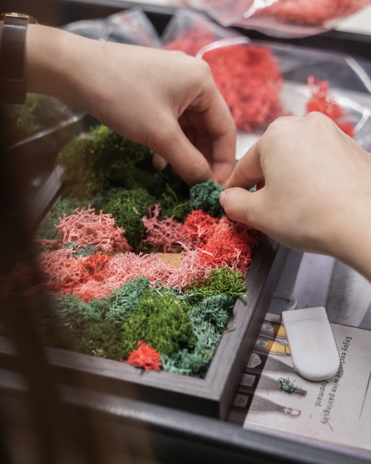 PWRx: Flex your creativity with preserved moss frame (Basic ...