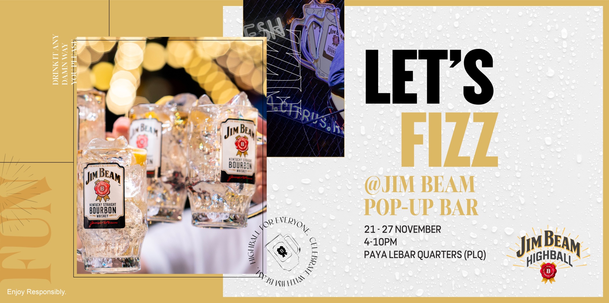 Kickstart the festive cheer with Jim Beam’s Festive Pop-Up @ PLQ ...