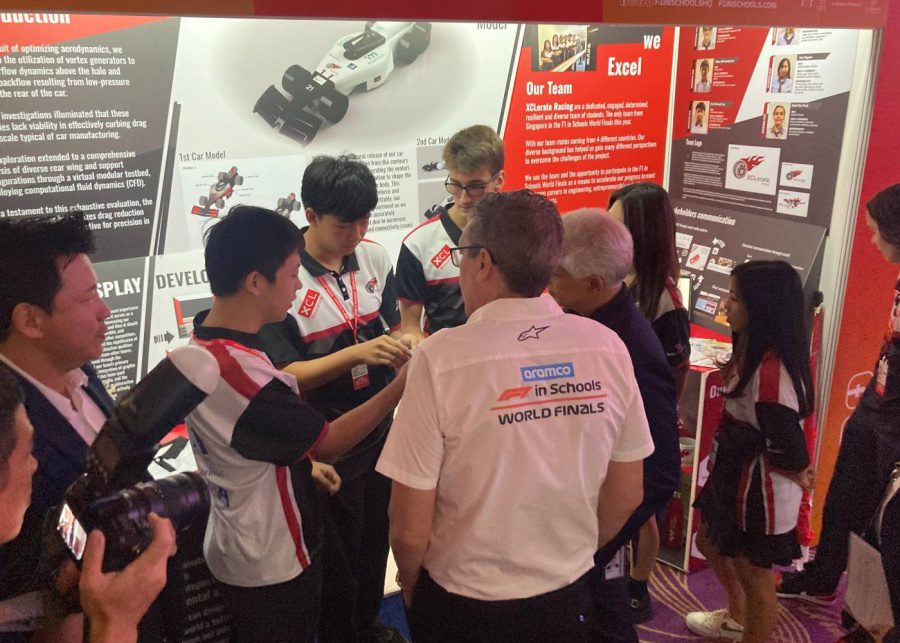 XCL World Academy in F1 in Schools Team XCLerate Racing | HoneyKids Asia