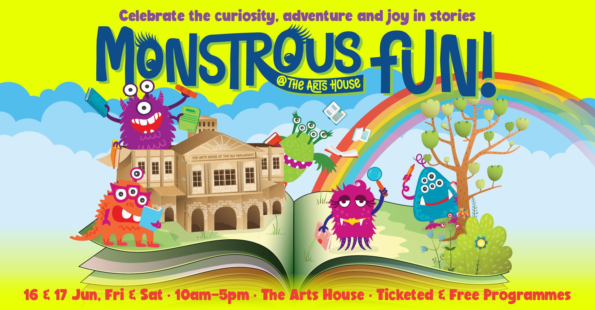 Monstrous Fun! @ The Arts House 2023 | HoneyKids Asia