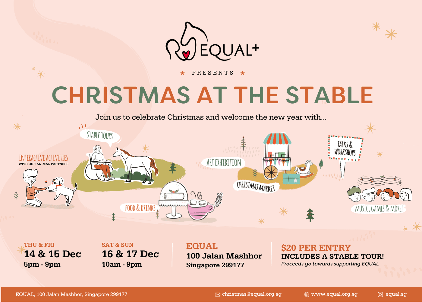 EQUAL | Christmas at the Stable 2023 | HoneyKids Asia