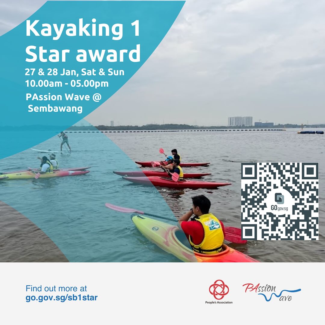 PAssion Wave @ Sembawang KAYAKING 1 STAR AWARD | HoneyKids Asia