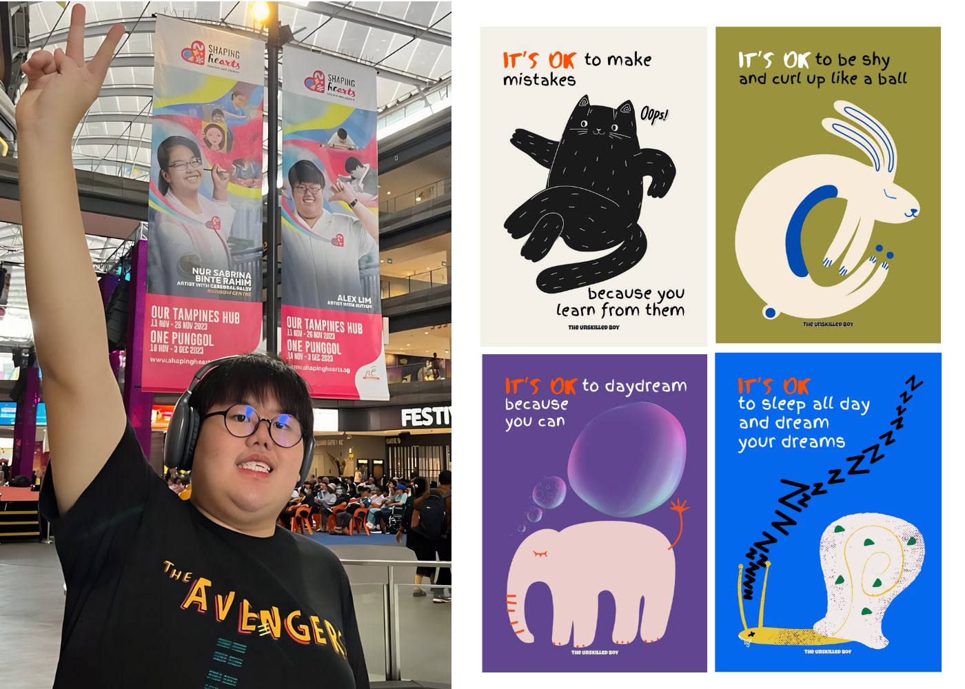 "Art calms his mind": Dad of teen artist with autism shares