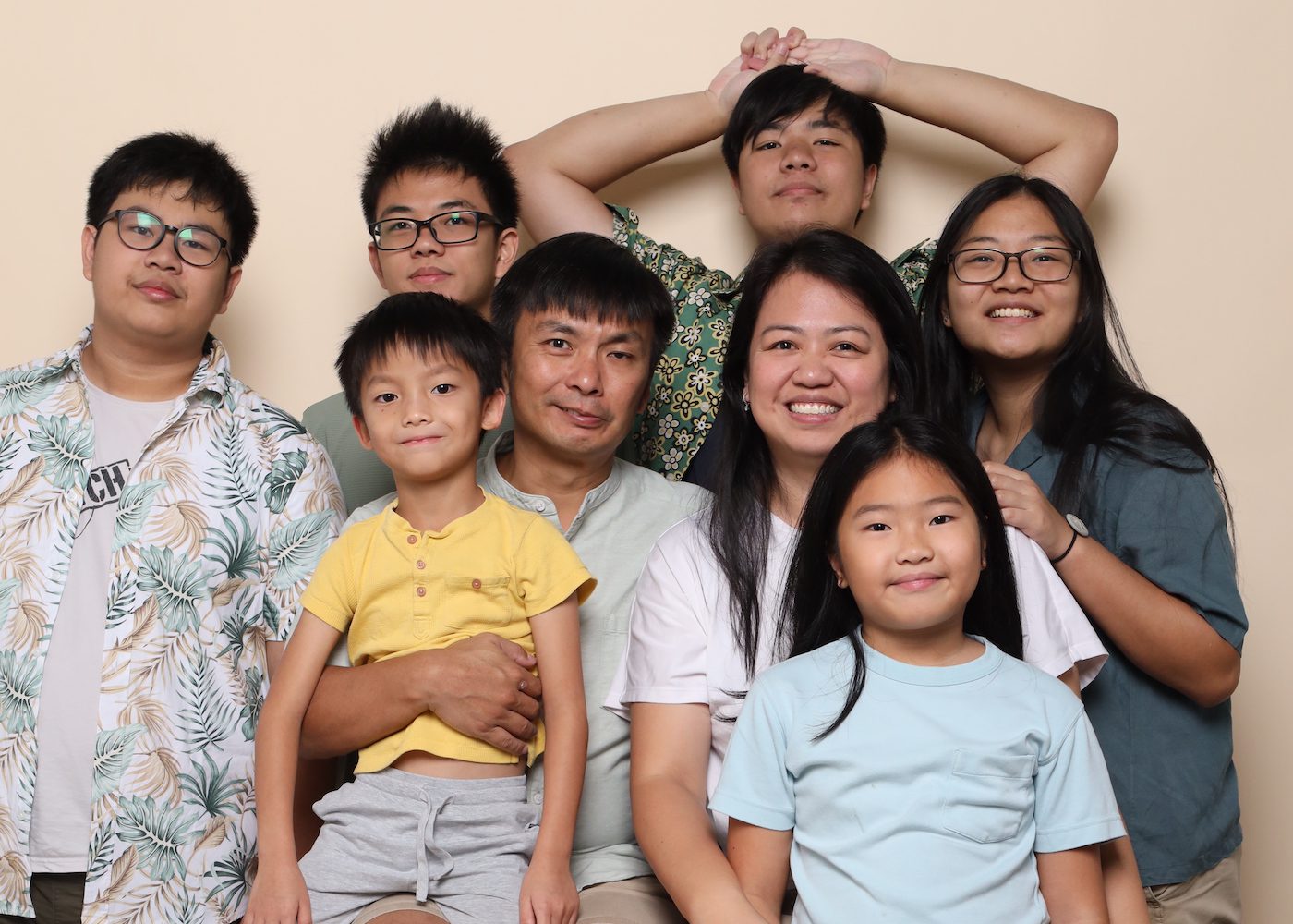 "My biological children were the biggest reason we were able to foster"