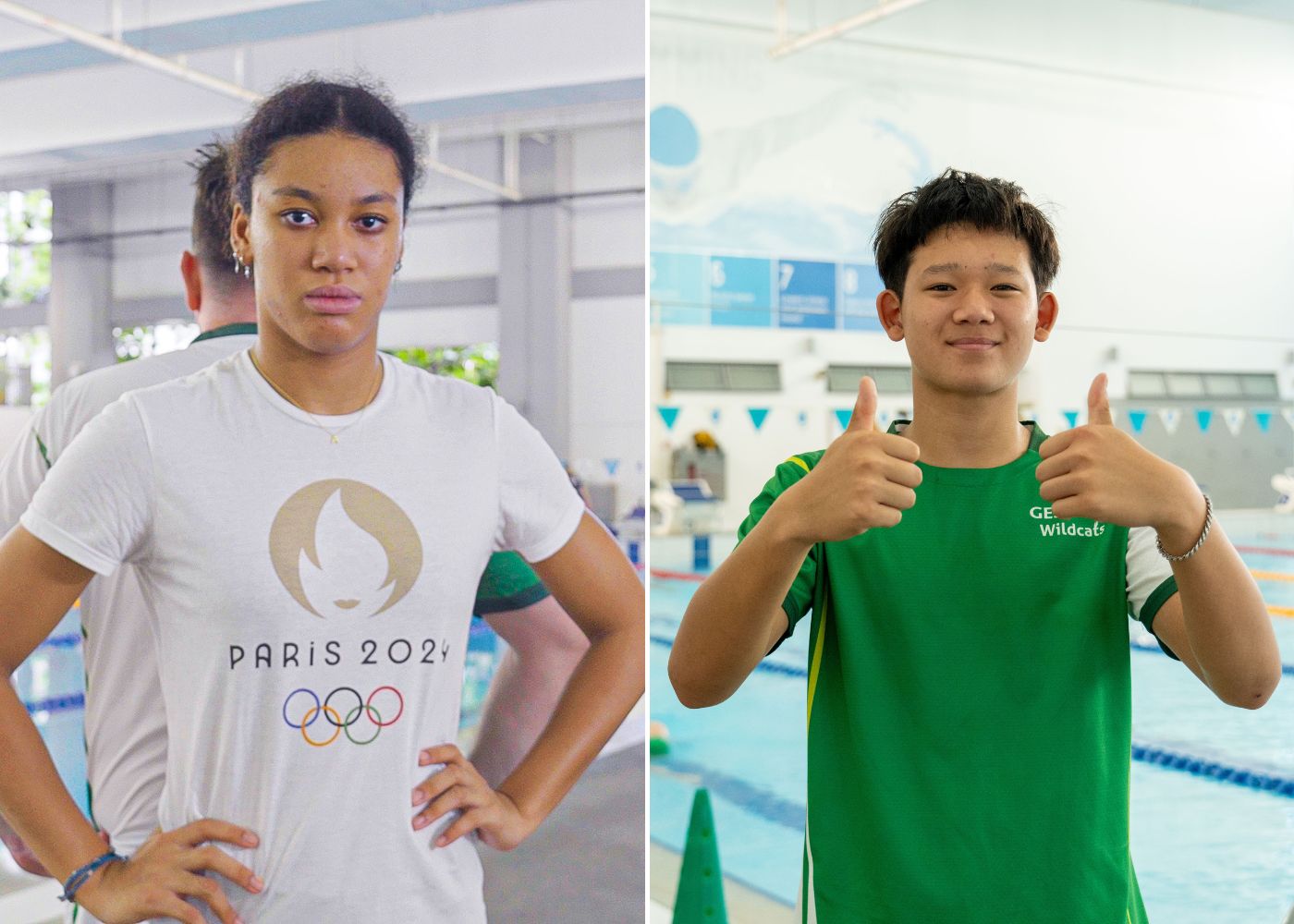 GESS students Ada & Phone Pyae Han in Paris Olympics | HoneyKids Asia
