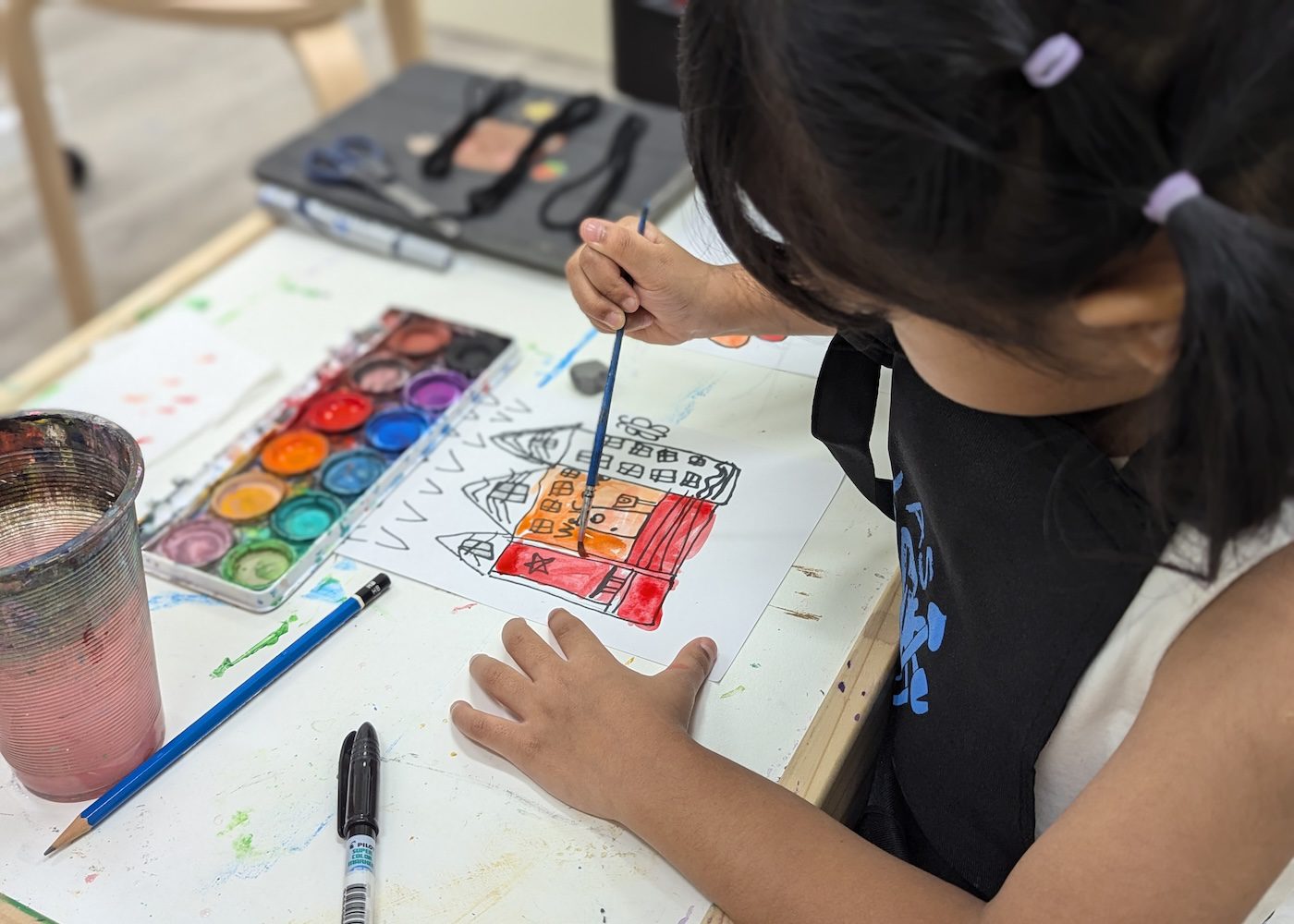 Fun art classes for kids 4 & up at Canvas Ark SAFRA