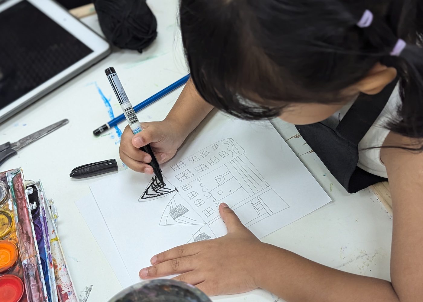 Fun art classes for kids 4 & up at Canvas Ark SAFRA