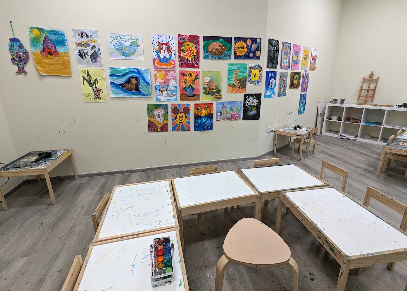 Fun art classes for kids 4 & up at Canvas Ark SAFRA