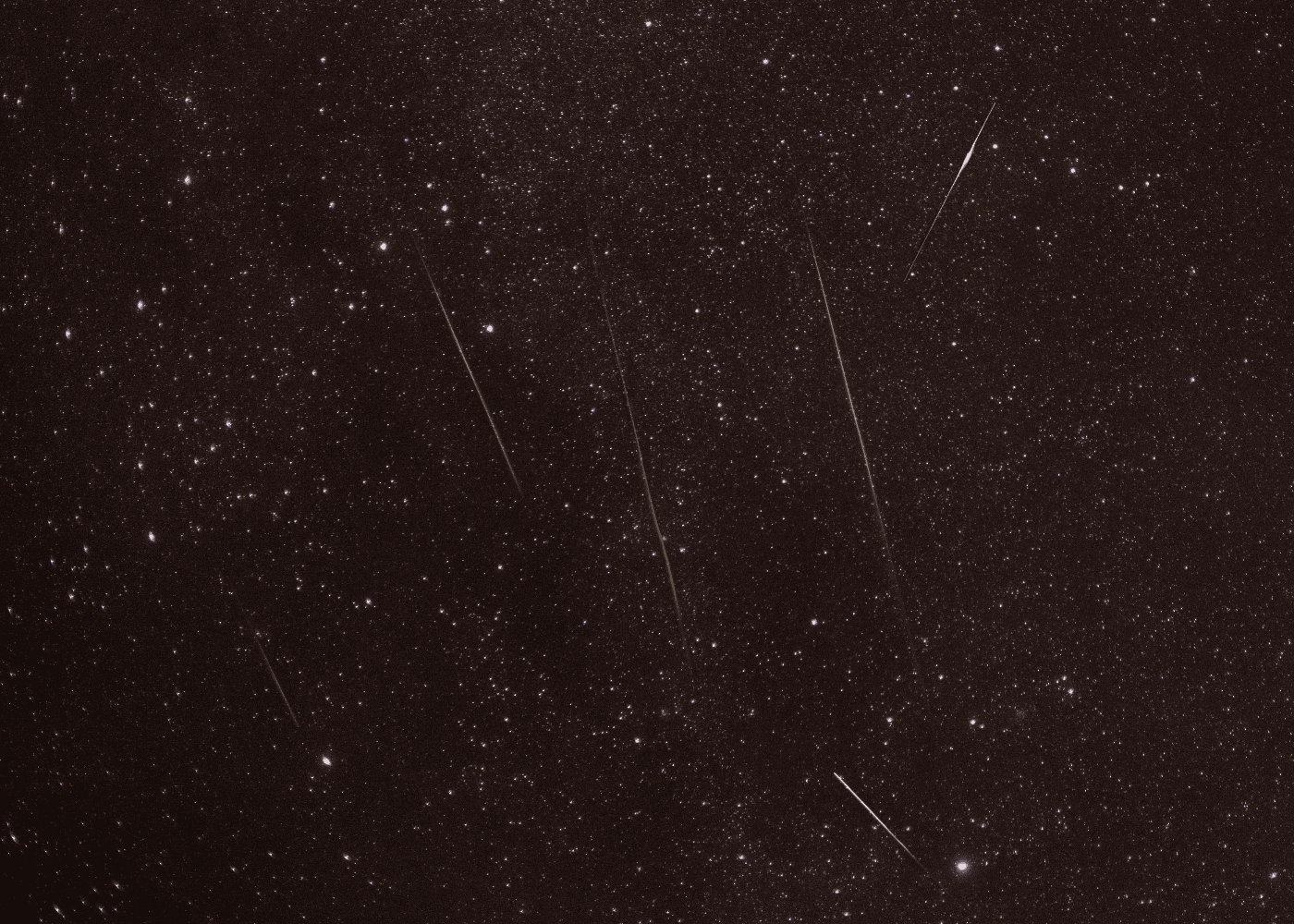 Two meteor showers in July and August, visible from Singapore