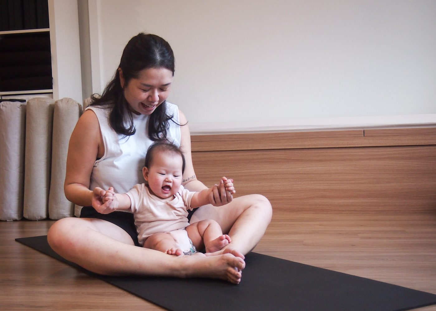 "I gave birth at home, standing up. It was empowering!" Mum of 3, Kin ...
