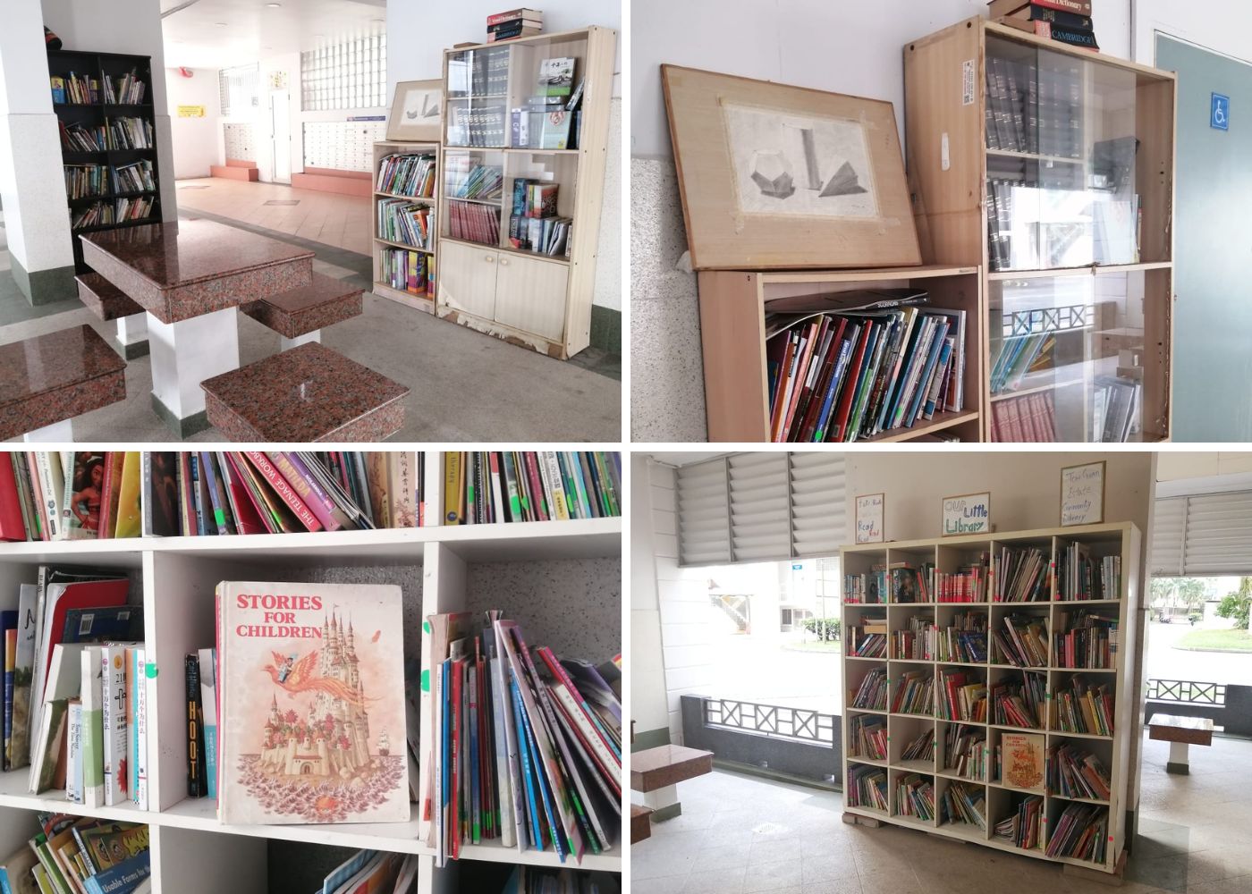 Where to find little libraries and community libraries in Singapore